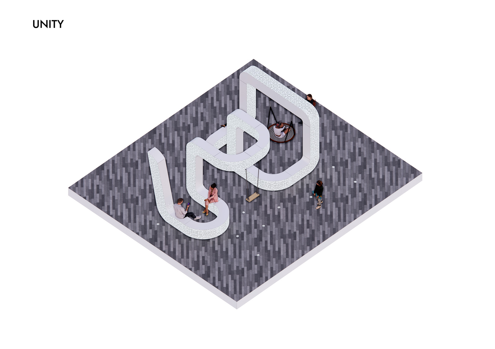 Паблик-арт объект «UNITY» | МЖК UNO в Казани | Архитектура и ...